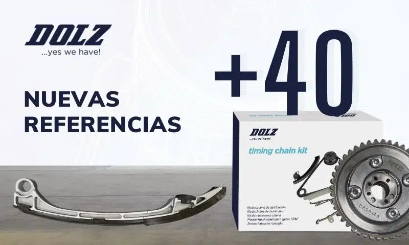 Dolz amplía su gama de Kits de Cadena de distribución con cuarenta ...