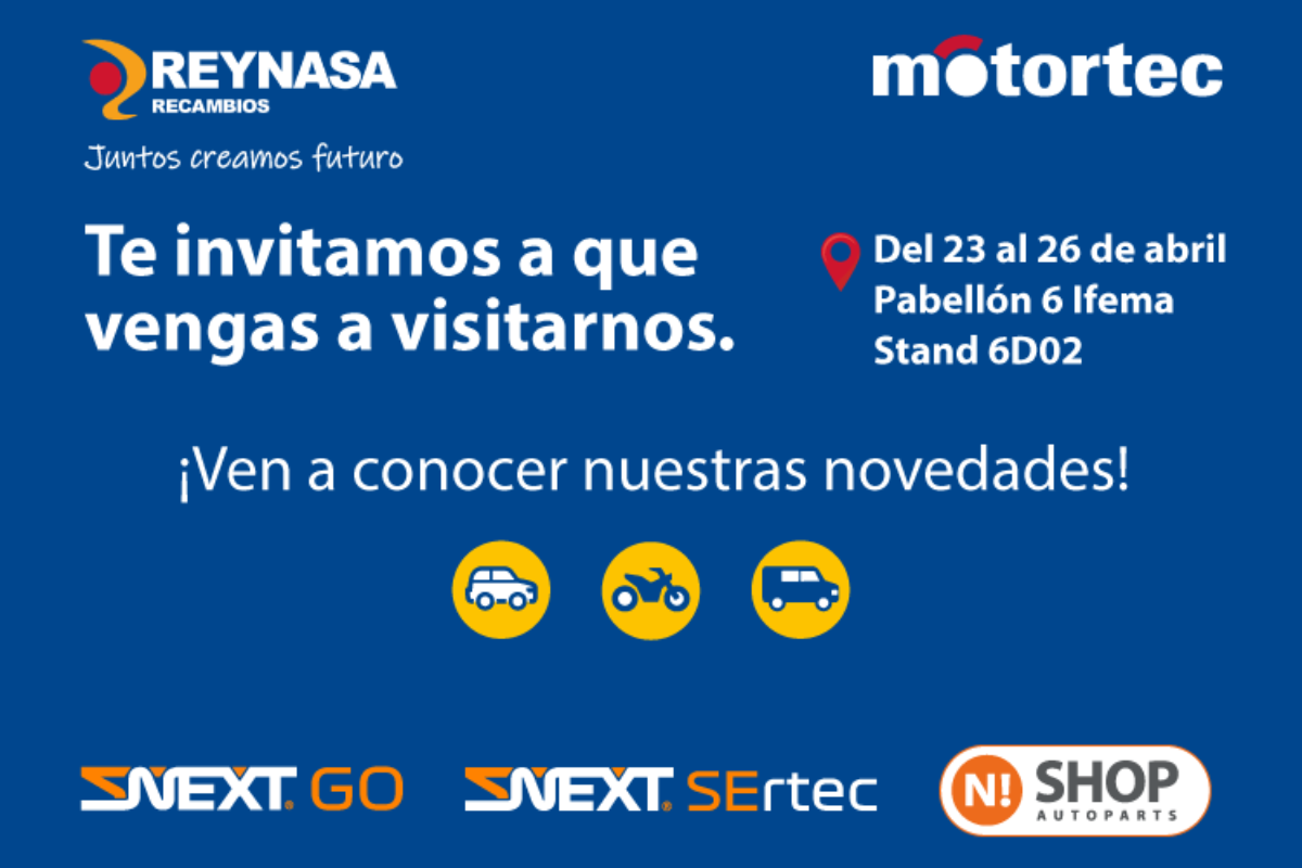 Reynasa en Motortec 2025: Innovación, digitalización y formación para talleres - Autopos